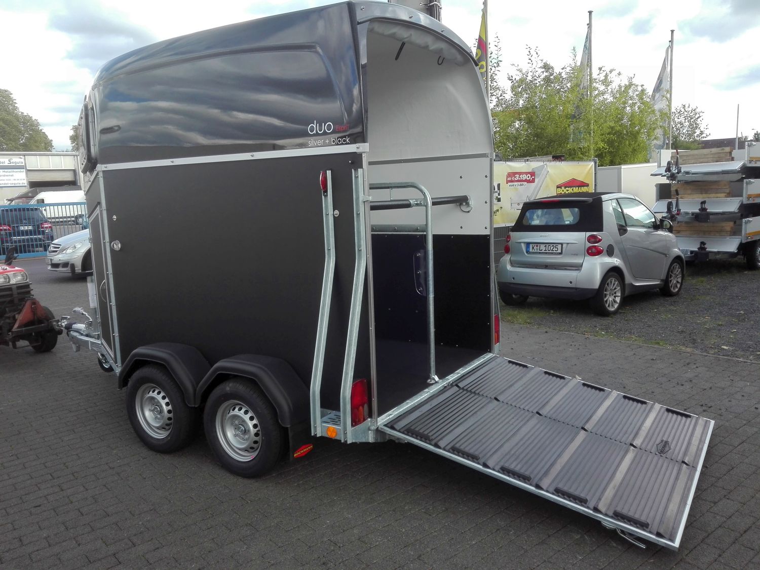 Böckmann Duo Esprit Silver und Black | Sonderausstattung&5 - Anhänger Lemke